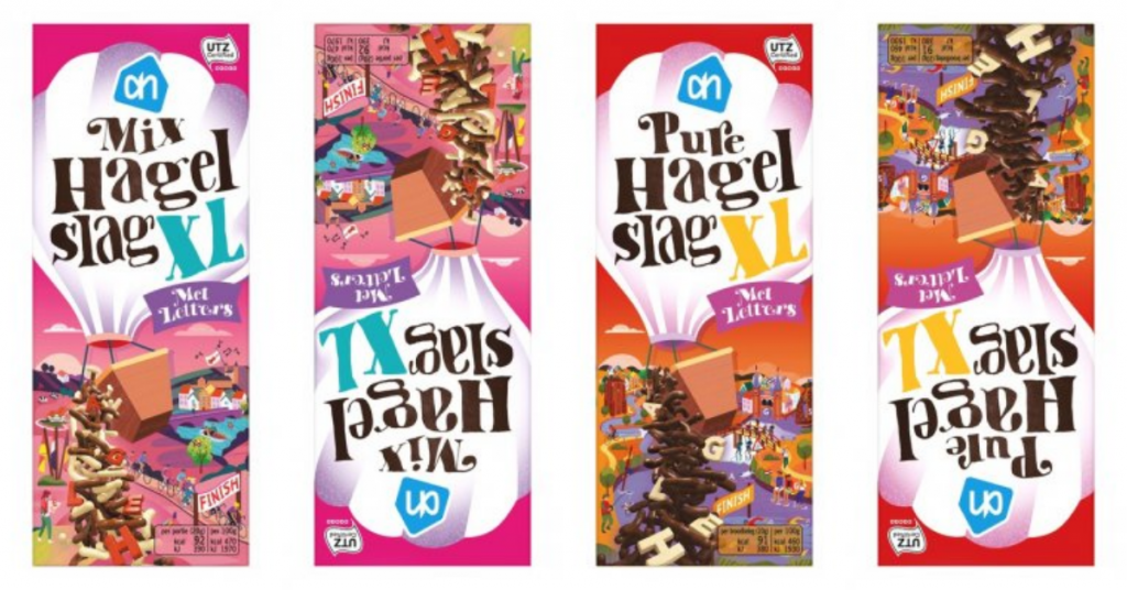 NIEUW & GLUTENVRIJ: Hagelslag XL met letters bij Albert Heijn